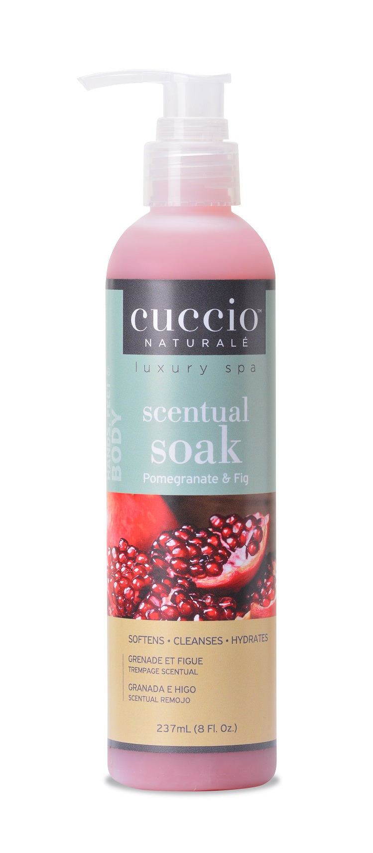 Handbad Soft Soak 3-1 Pomegranate & Fig 237ml Cuccio – Cuccio Austria